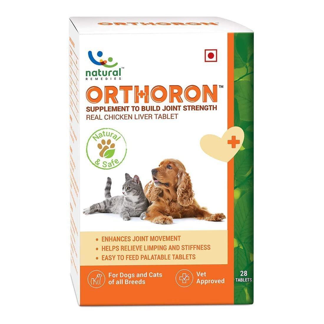 Natural Remedies Orthoron Joint Tablets for Dogs and Cats — Ofypets