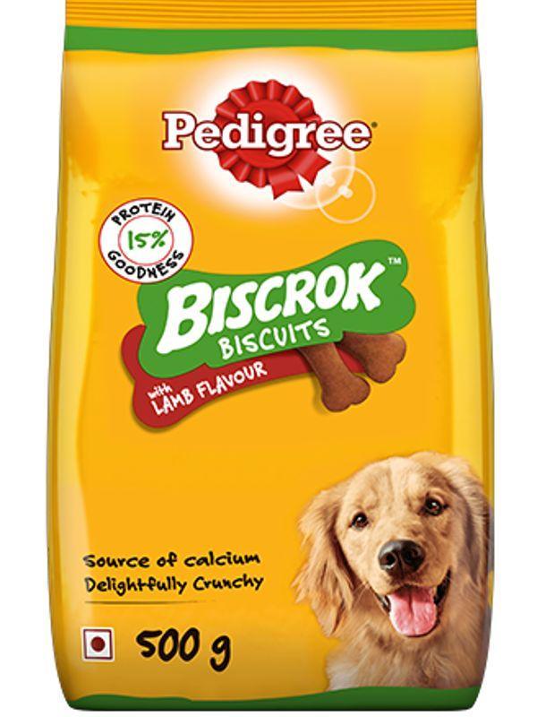 Pedigree Biscrok Dog Biscuits with Lamb Flavour — Ofypets