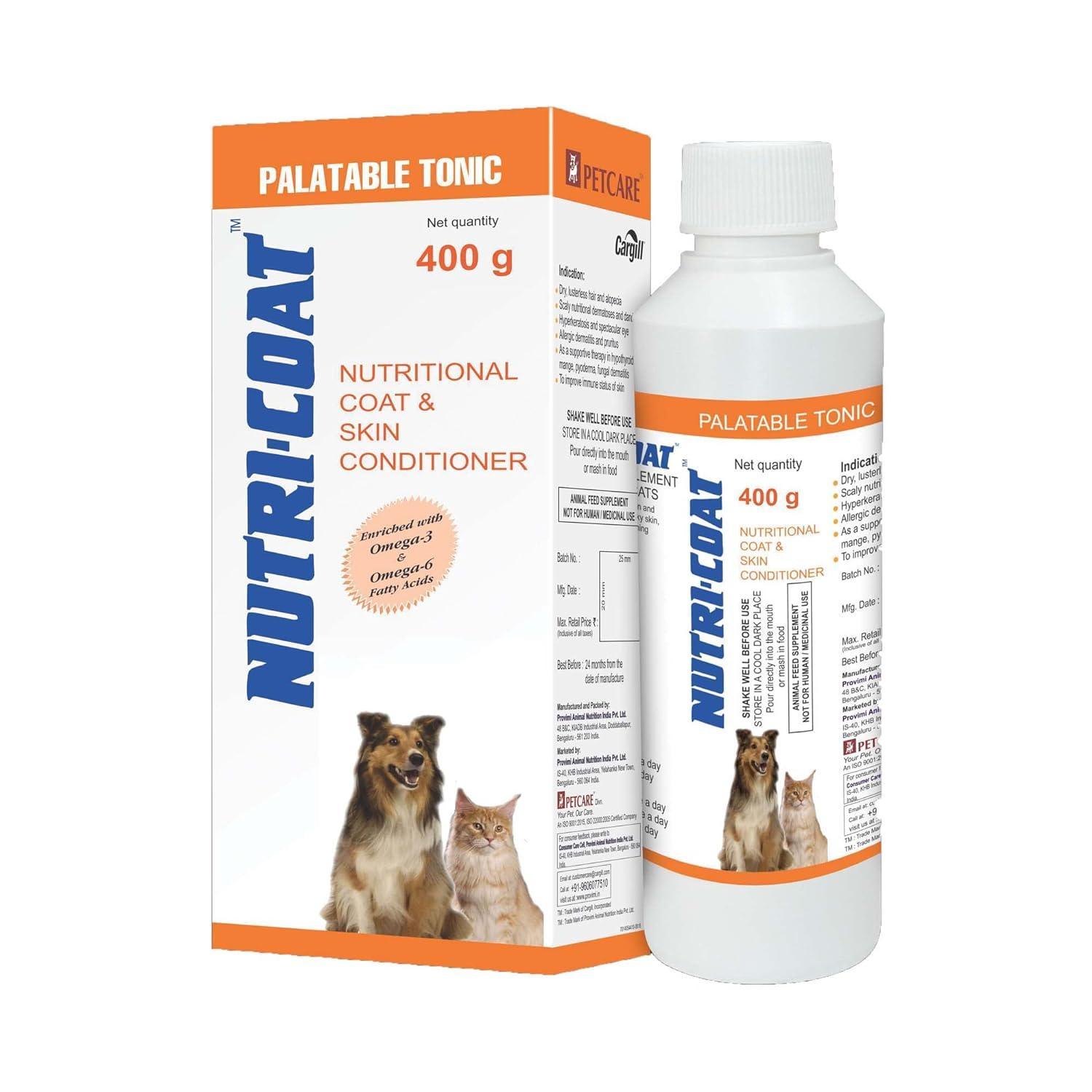 Petcare Nutricoat Skin & Coat Supplement for Dogs and Cats — Ofypets