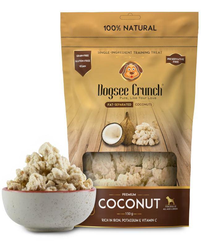 Dogsee Chew Crunch Coconut Premium Grain Free Treats for Puppies and ...