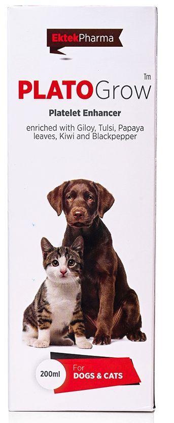 Ektek Pharma Platogrow Platelet Enhancer Syrup for Pets — Ofypets