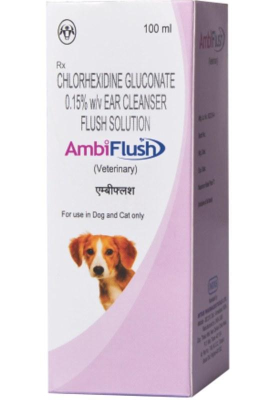 Intas AmbiFlush Ear Cleanser Flush Solution for Dogs and Cats — Ofypets
