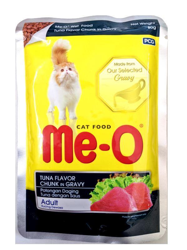 MeO Tuna Chunk Gravy Cat Wet Food — Ofypets