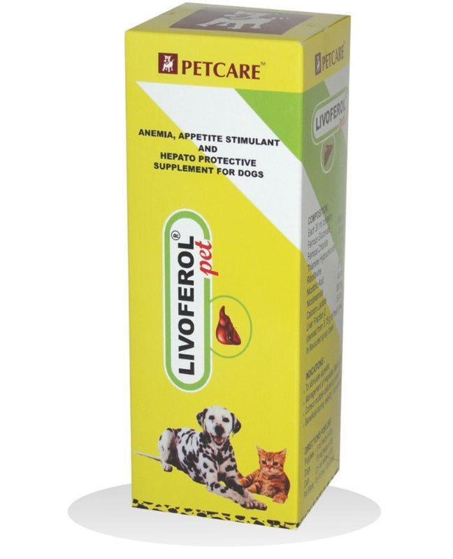 Petcare Livoferol Liver Supplement for Dogs and Cats — Ofypets