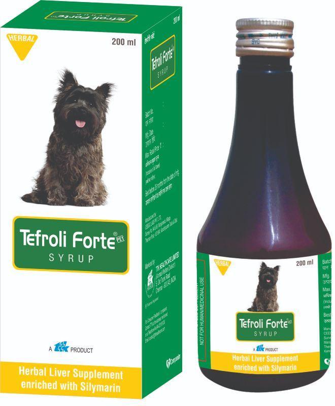 TTK Tefroli Forte Syrup Herbal Liver Supplement for Dogs and Cats — Ofypets