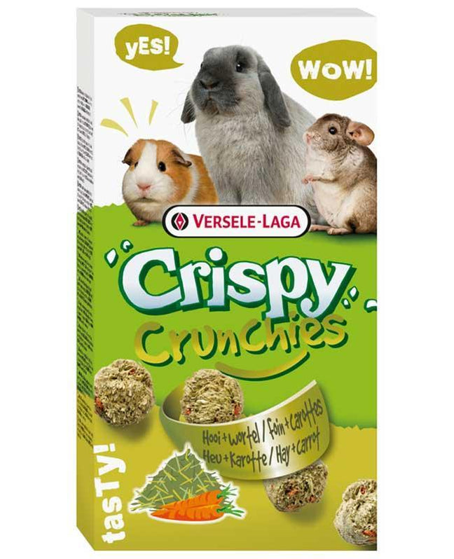 Versele laga Crunchies Crispy Hay and Carrot Small Pets Food — Ofypets